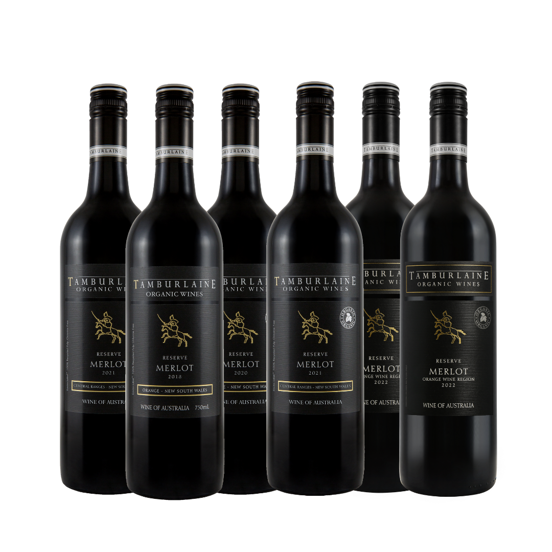 Stellar Cellar Merlot 6-pack – Tamburlaine Organic Wines